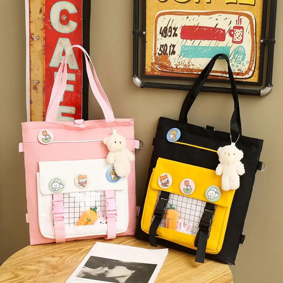 Student Canvas Backpack handbag – Shopack