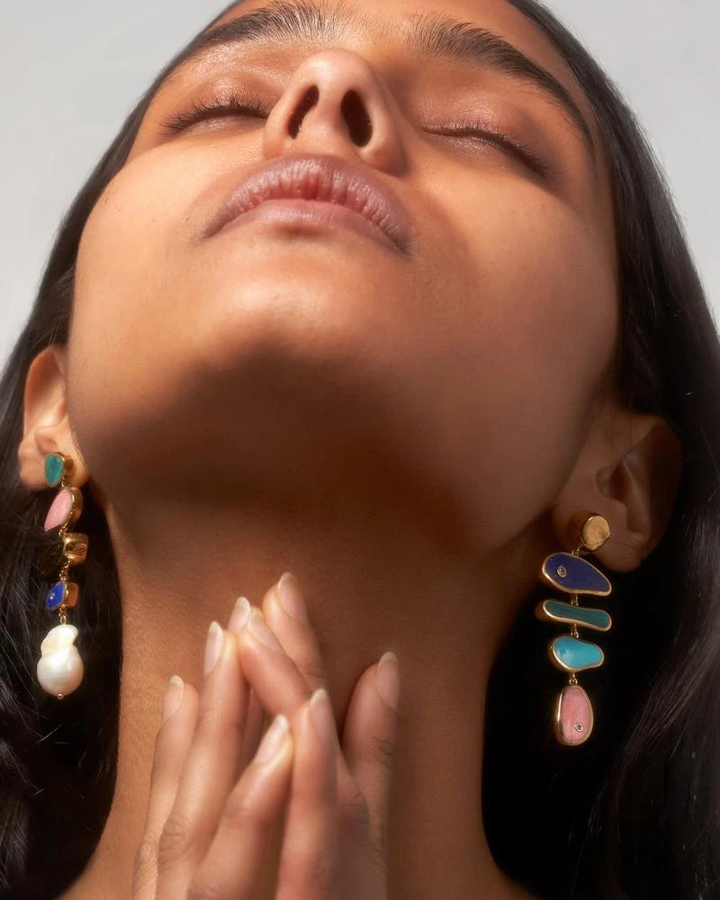 Baroque Freshwater Pearl Drop Earrings – Shopack