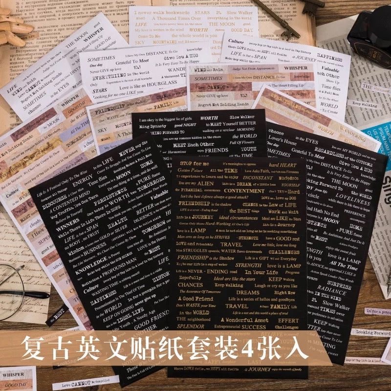 Post It Letter Stickers Sheet – Shopack